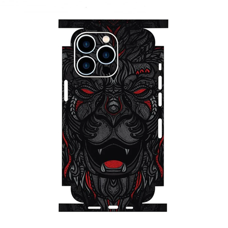 Colorful-RedDemon-LionRoar-3Pink-Sticker-for-iPhone-16-15-14-13-12-Pro ...