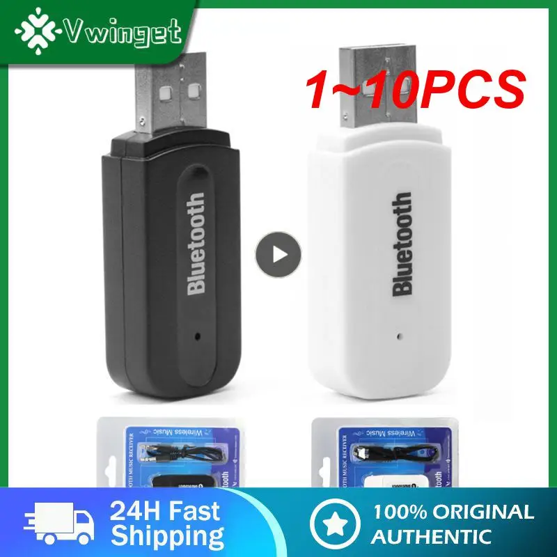 1-10PCS-3-5mm-Jack-USB-Wireless-Car-Audio-Music-Stereo-AUX-Jack ...