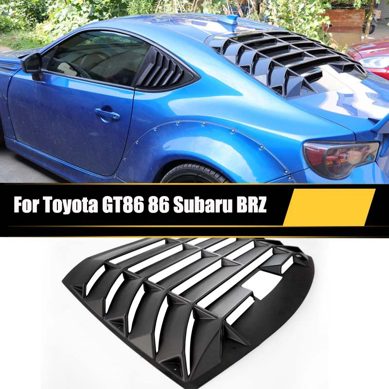 Car Accessories Rear Window Louver Top Wing Spoiler Panel Air Outlet ...