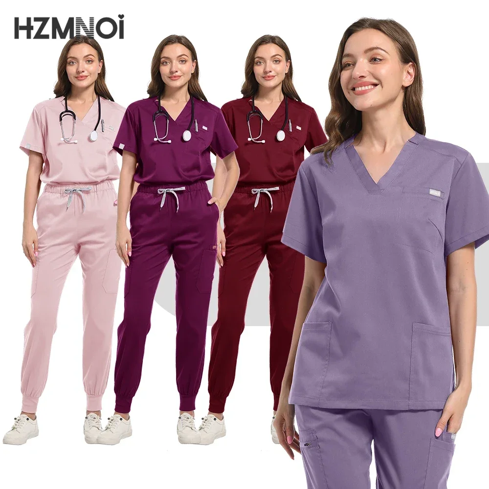 Medical Uniforms Women Clinical Wear Hospital Doctor Surgical Scrub ...