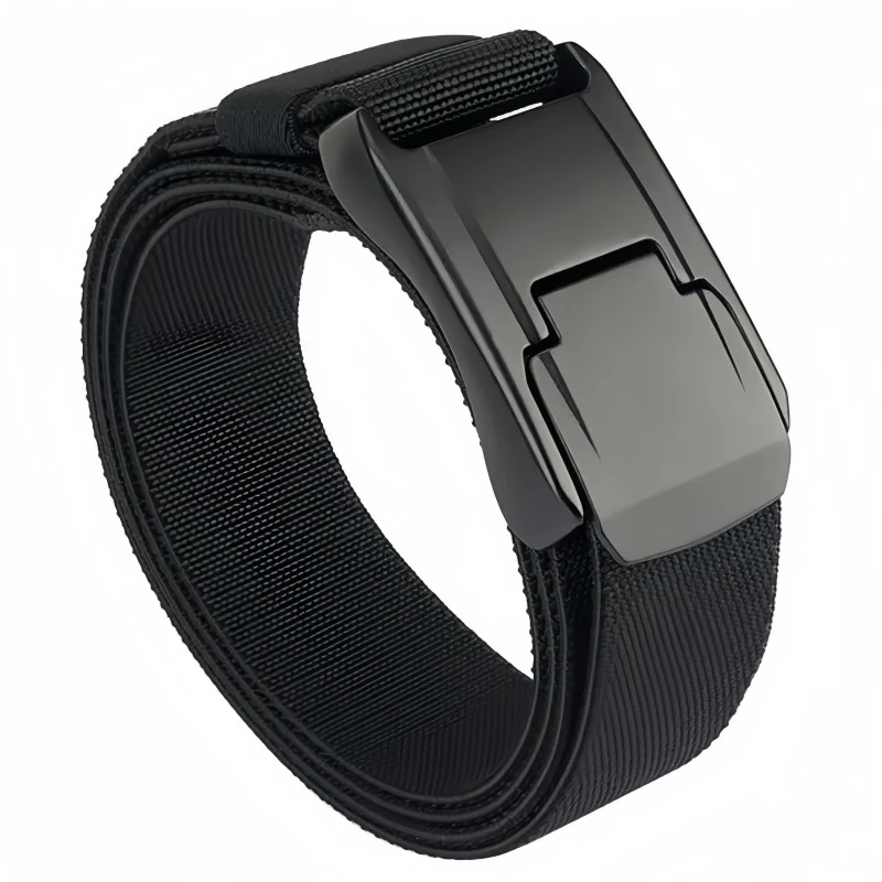 New Stretch Belt For Men and Women Quick Release Buckle Strong Real ...