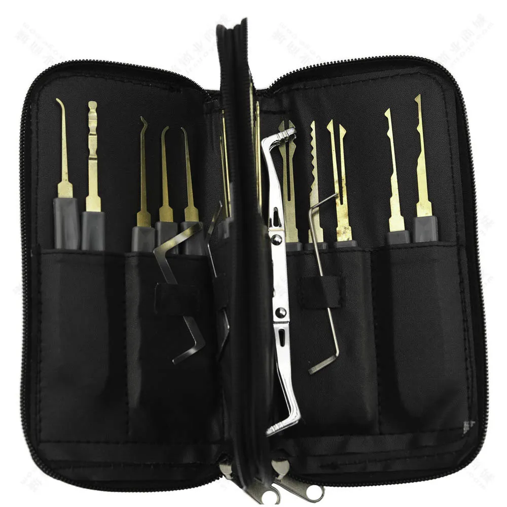 Classic-Locksmith-Beginner-Traning-Kit-24pcs-goso-Picking-Bag-for-Lock ...
