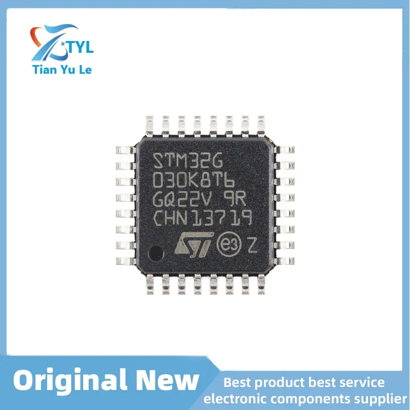 New-Original-STM32G030K8T6-LQFP-32-ARM-Cortex-M0-STM32G0-Microcontroller-IC-32-Bit-Single-Core ...
