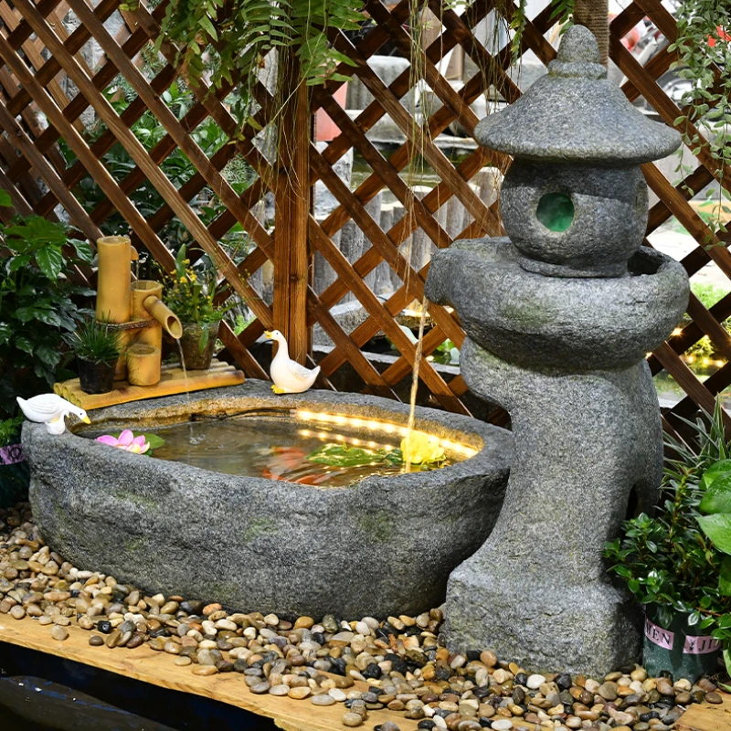 Bamboo Pond Fountain