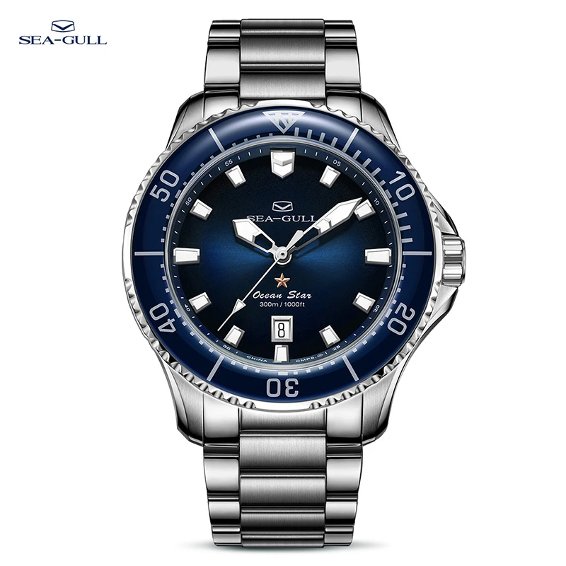 2023 Seagull Automatic Mechanical Watch Men's Watch 300M Water ...