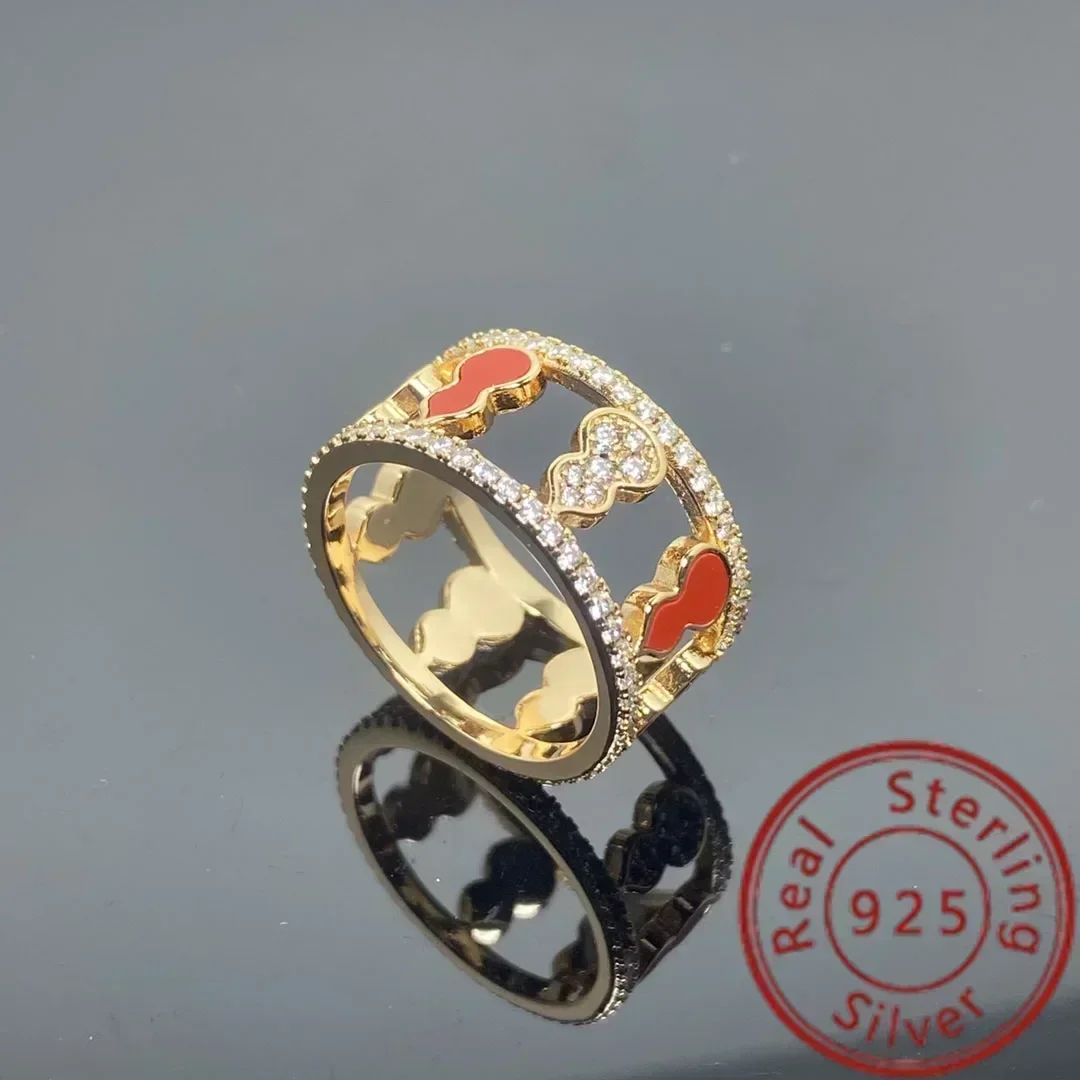 2024-S925-Sterling-Silver-Qilin-Gourd-Ring-Premium-Elegance-Trendsetting-Chic-Enhances-Glamour ...