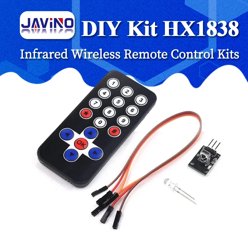 1Lot-Infrared-IR-Wireless-Remote-Control-Module-Kits-DIY-Kit-HX1838-For ...