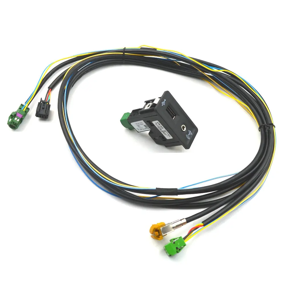 Для VW Golf 7 MK7 CarPlay MDI USB AMI установочная штепсельная вилка ...