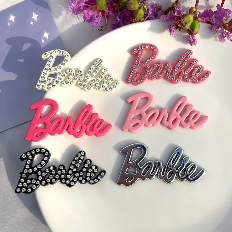 5Pcs-Barbie-Letter-Diy-Hairpin-Material-Fashion-Women-Shiny-Diamond ...