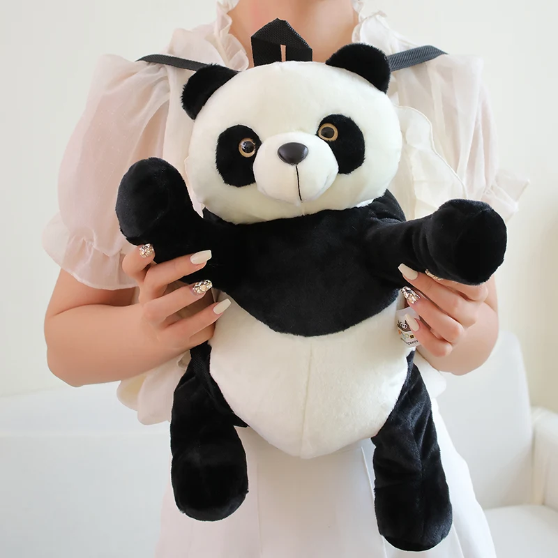 35-45cm-Panda-Plush-Backpack-Cartoon-Cute-Plush-Toy-Soft-Stuffed-Animal ...