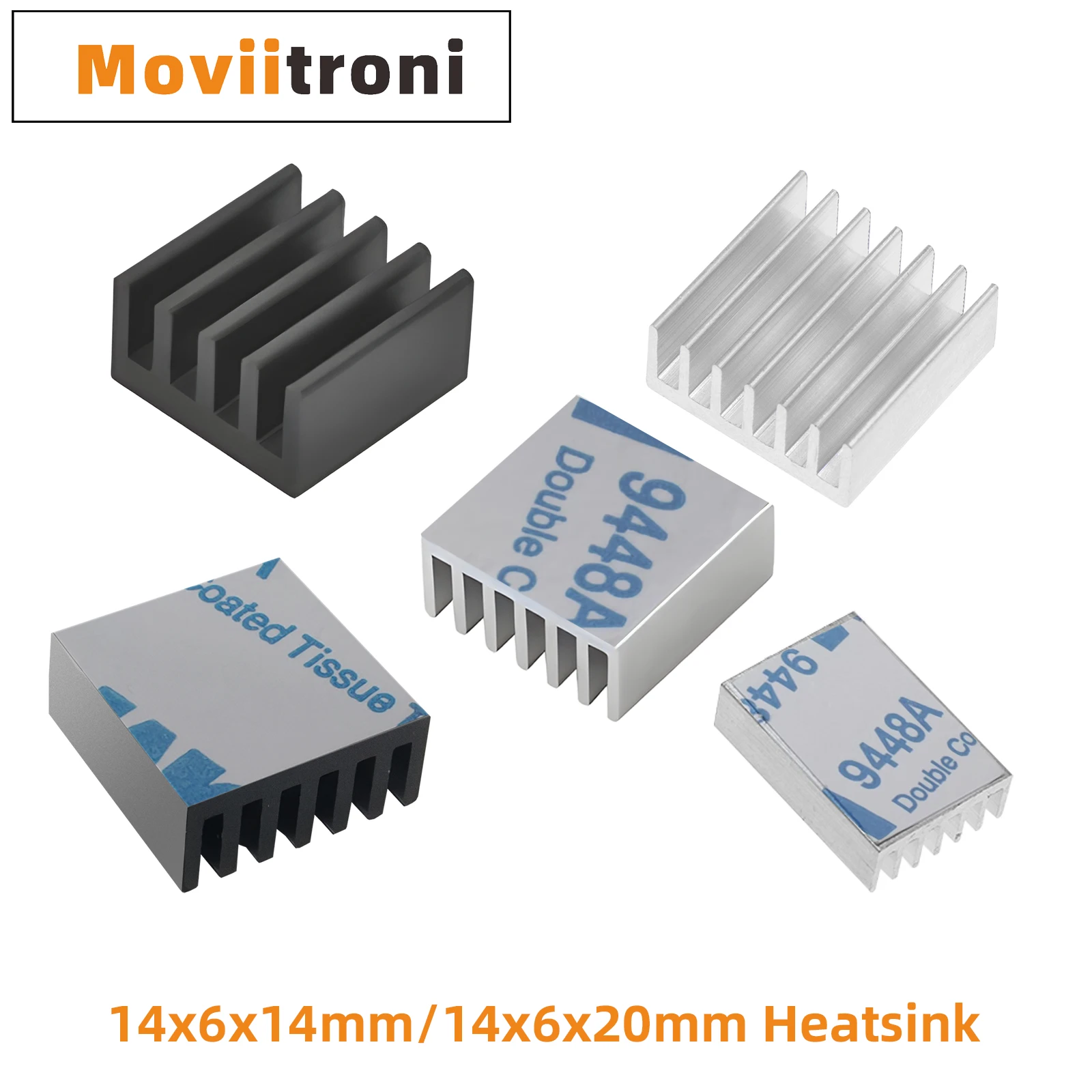 10pcs-Aluminum-Computer-Cooler-Radiator-Heatsink-14x14x6mm-Heat-sink ...