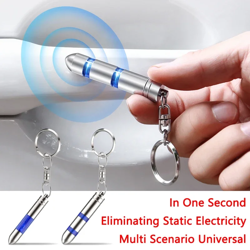 Static-Rod-Electrostatic-Discharger-Portable-Anti-Static-Keychain ...