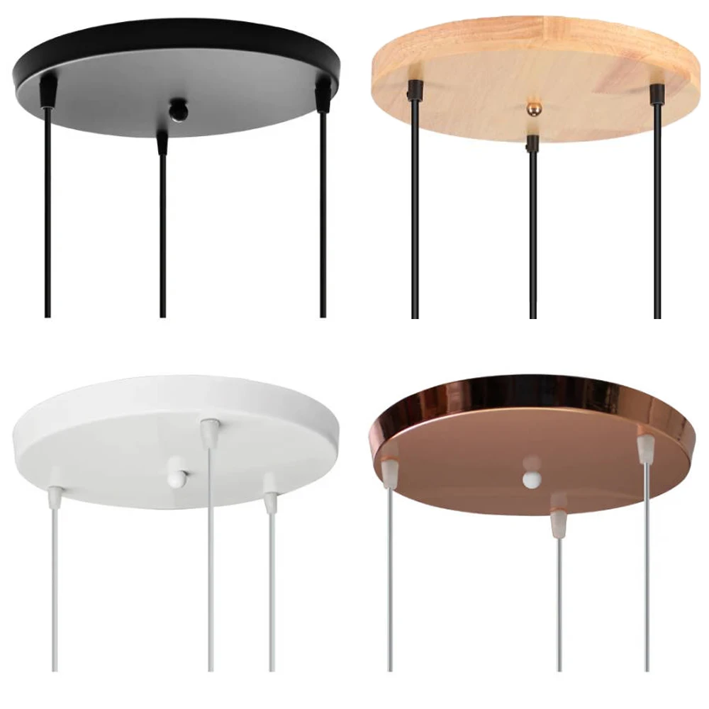 Ceiling-Plate-Accessories-DIY-3-Holes-Light-Fittings-Round-Ceiling ...