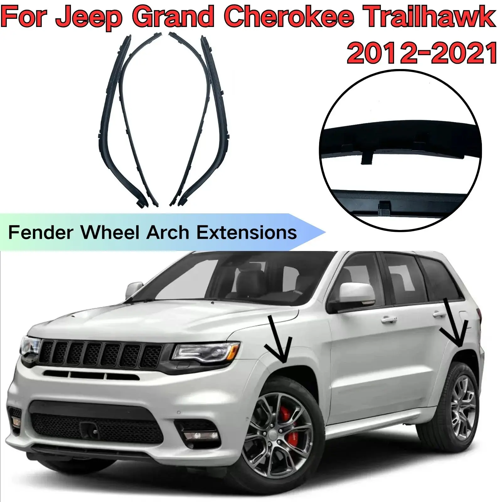 For-Jeep-Grand-Cherokee-Trailhawk-2012-2013-2014-2015-2016-2017-2018 ...