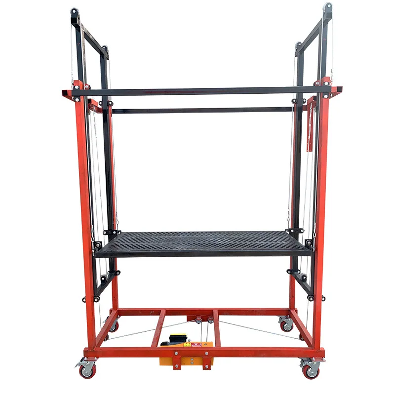 Electric lifting scaffold lift fully automatic folding climbing ...