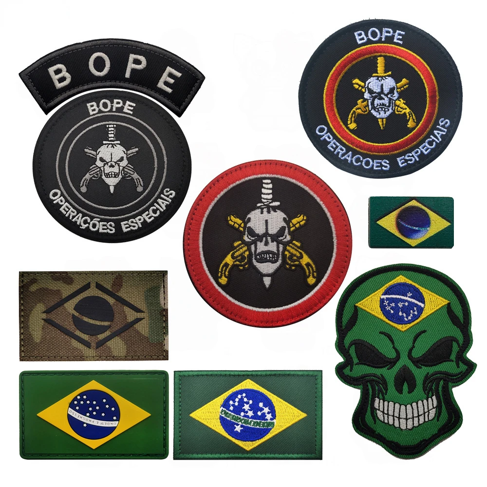 BOPE-Brasil-Patch-Bra-adeira-T-tica-Elite-Opera-es-Especiais-Montanha ...