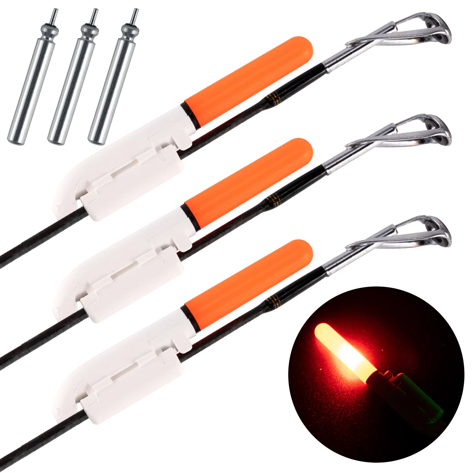 10pcs-Fishing-Rod-Tip-LED-Light-Clip-on-Rod-Tip-Glow-Sticks-LED-Night ...