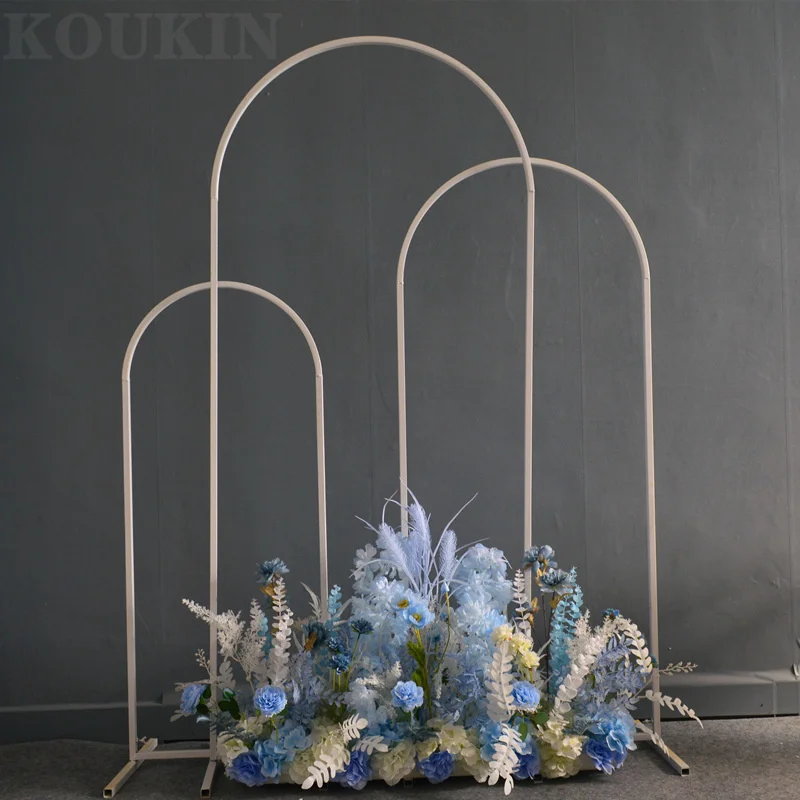 Metal Frame Birthday Party Backdrop Decor Frame Wedding Circle Arch ...