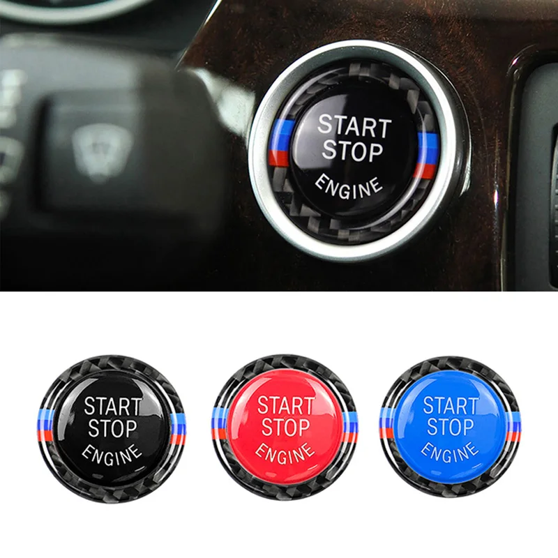 Engine-Start-Stop-Button-Replace-Cover-Trim-Sticker-Car-Interior-Styling-Accessories-For-BMW-E90 ...