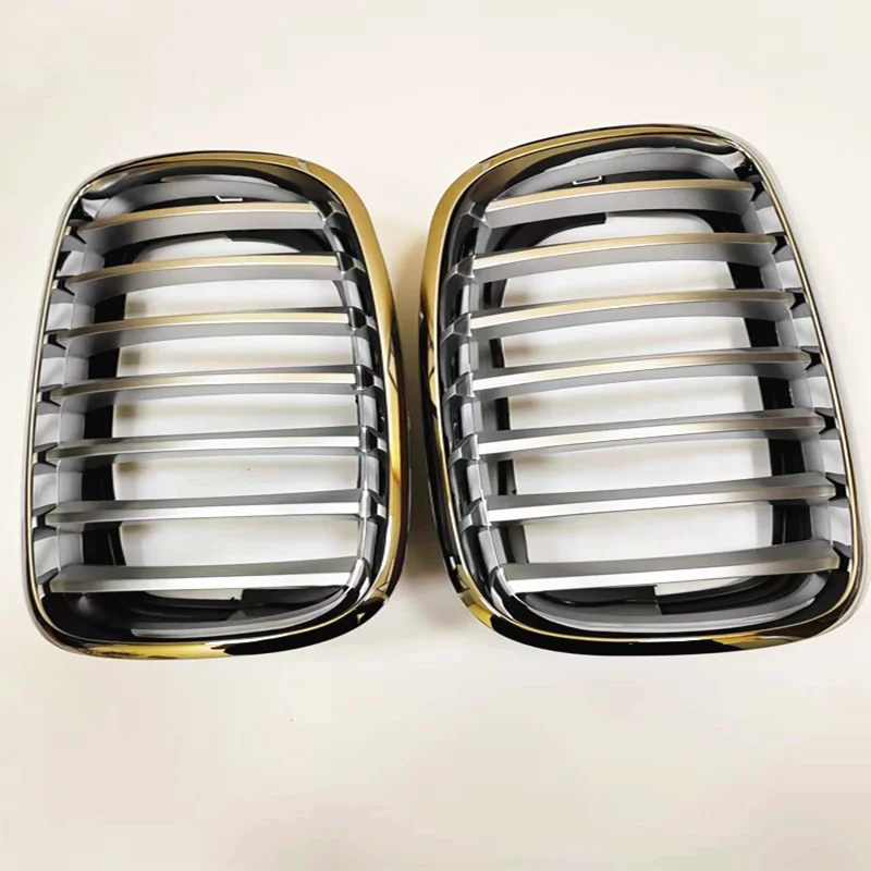 전면 크롬 그릴 라디에이터 그릴, BMW X5 E70 3.0d 3.0si 3.5d 4.8i M X6 E71 3.0dx 3.5dx ...