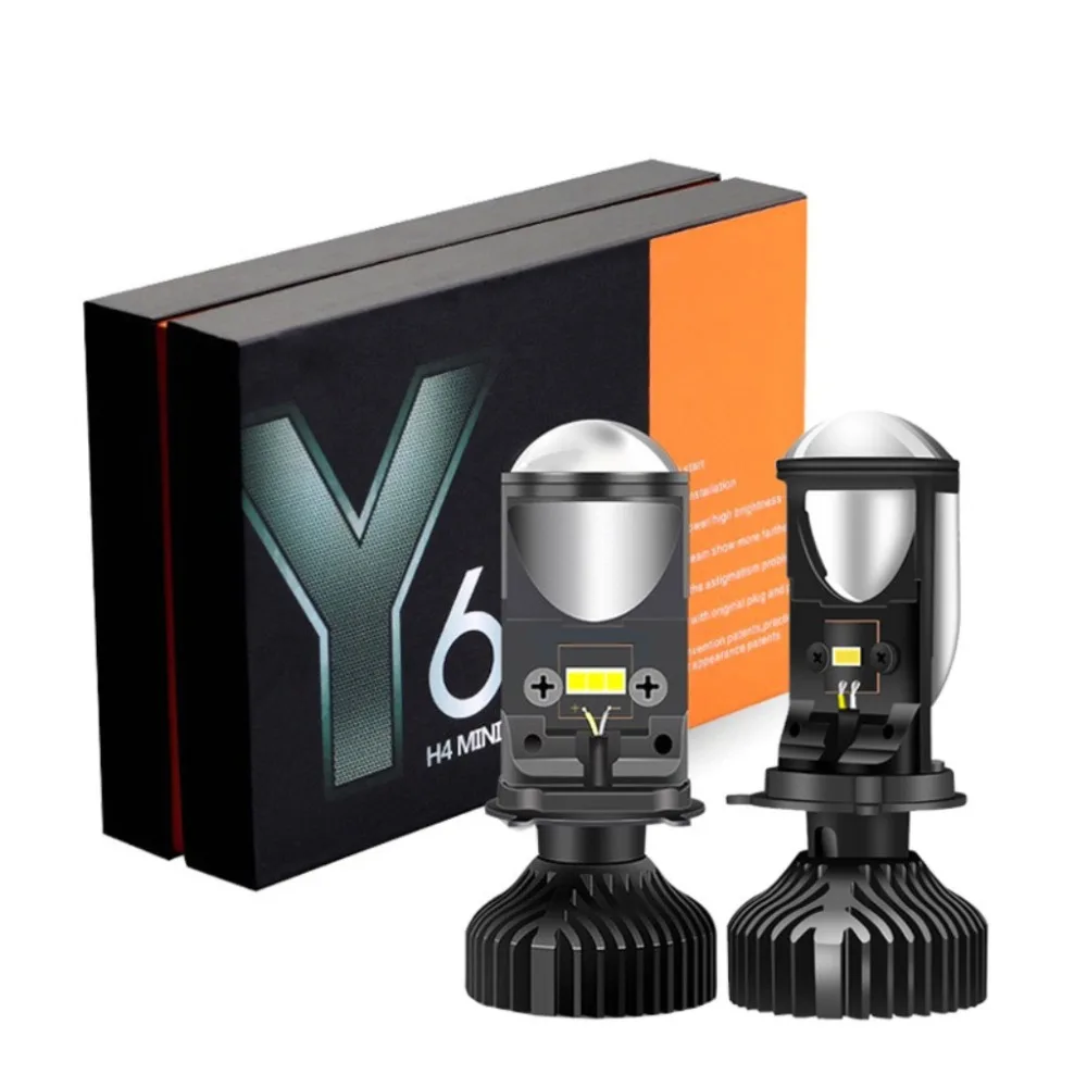 Car LED lens headlights, suitable for both long and short distances ...