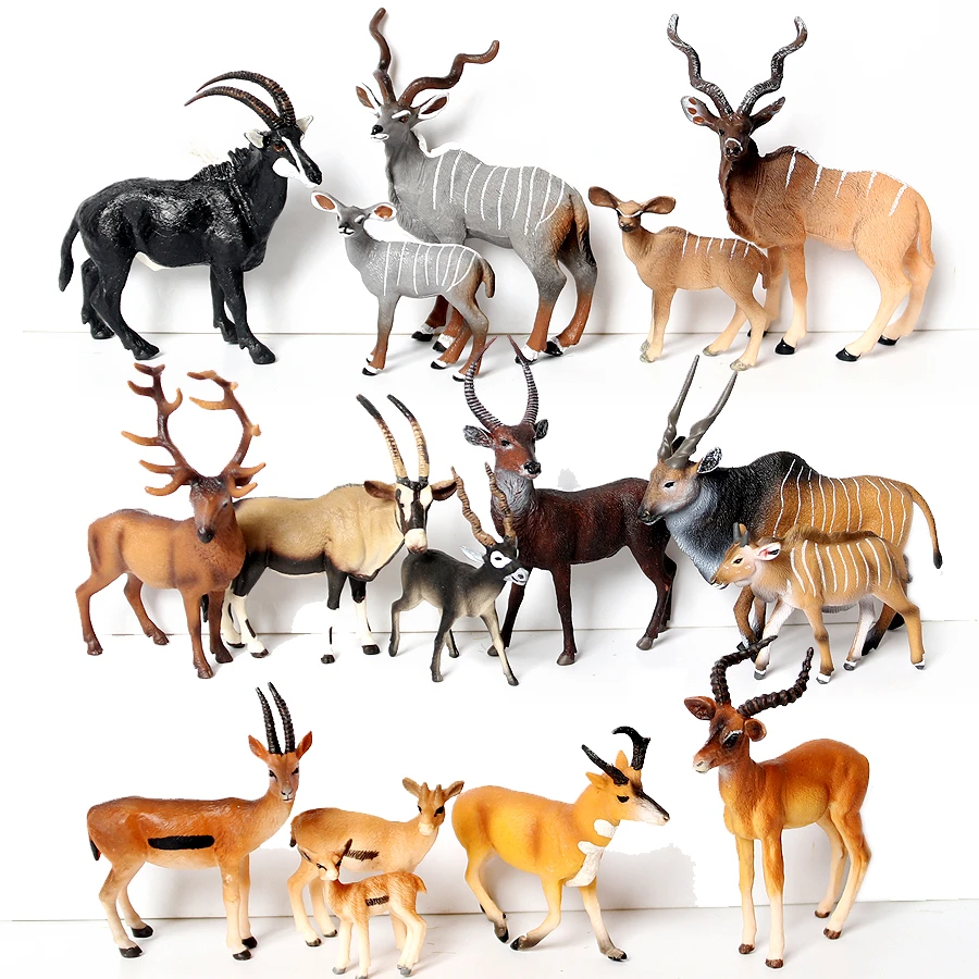 Animal Figures Toys Realistic Jungle | African Animals Toys ...