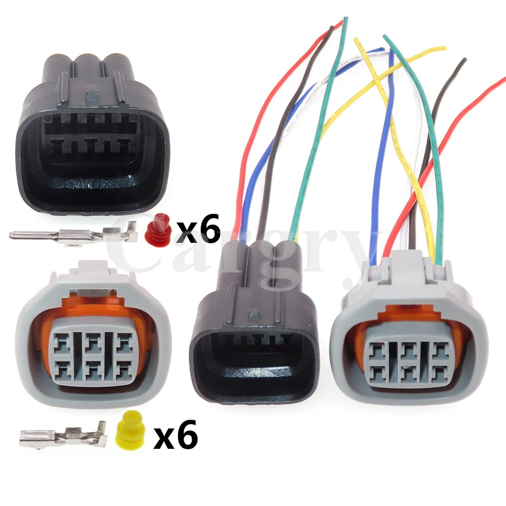 1-Set-6P-6189-0029-Auto-Accelerator-Throttle-Pedal-Cable-Harness-Socket ...