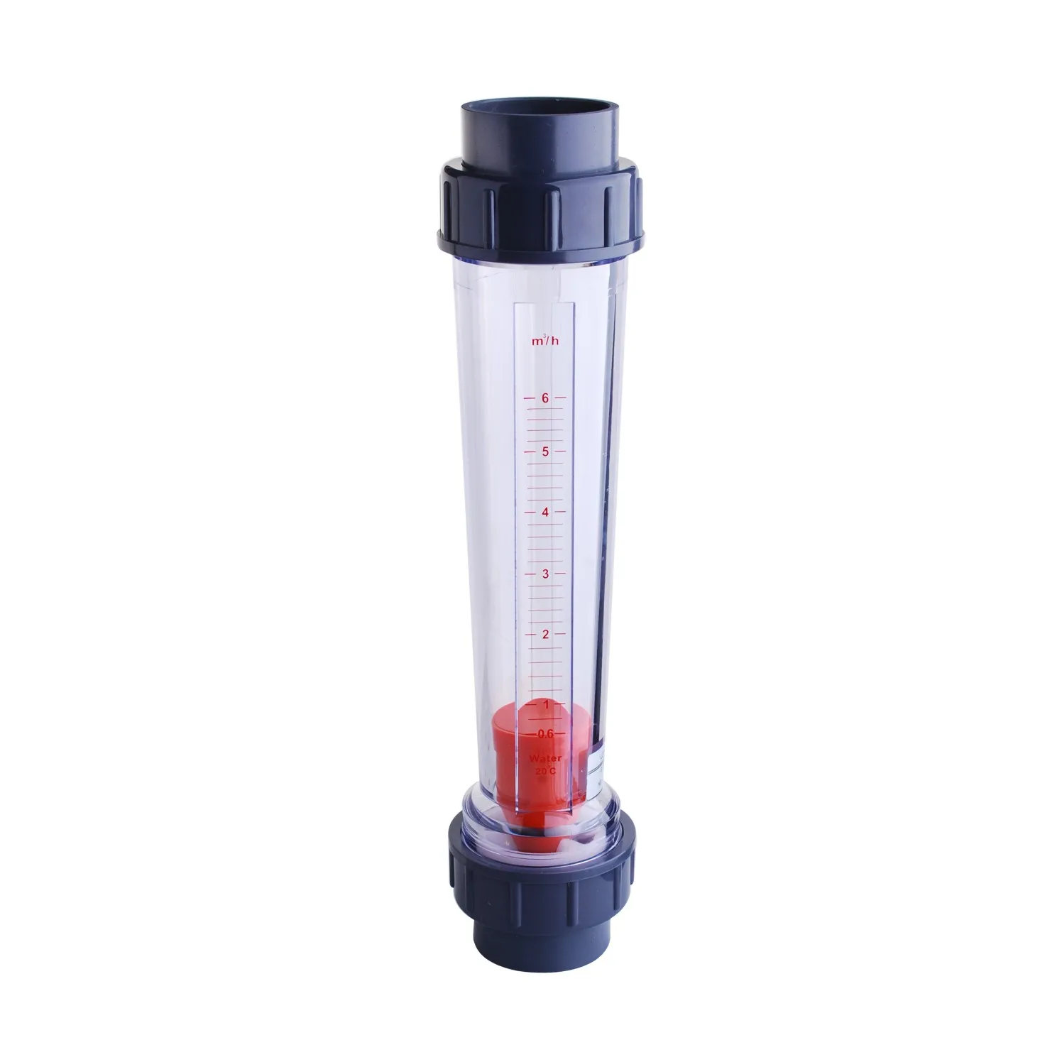 NBDC-LZT-50-Long-Plastic-Tube-Rotameter-water-flow-meter-portable-flow ...