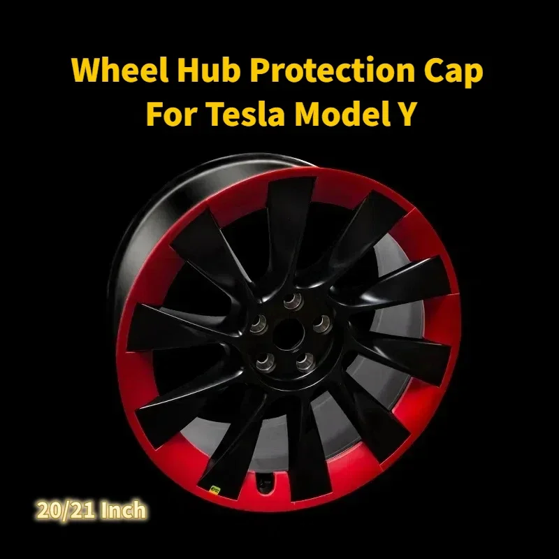 4pcs-set-20-21-Inch-Wheel-Hub-Protection-Cap-for-Tesla-Model-Y-Wheel ...