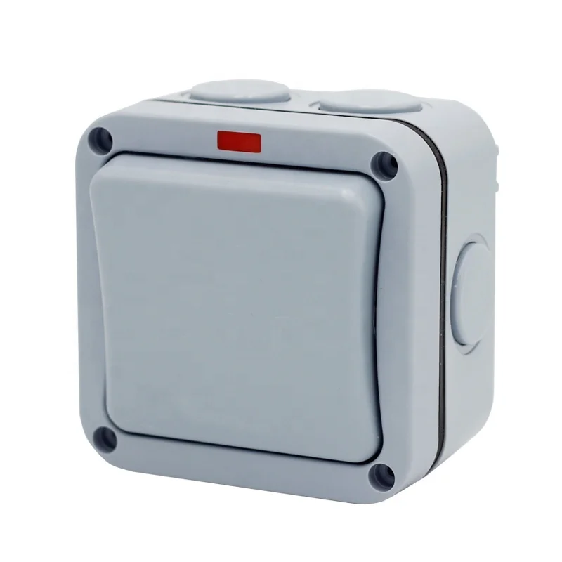 MP12-Waterproof-European-Wall-Switch-Socket-Uk-Electric-Wall-1GANG-2WAY ...