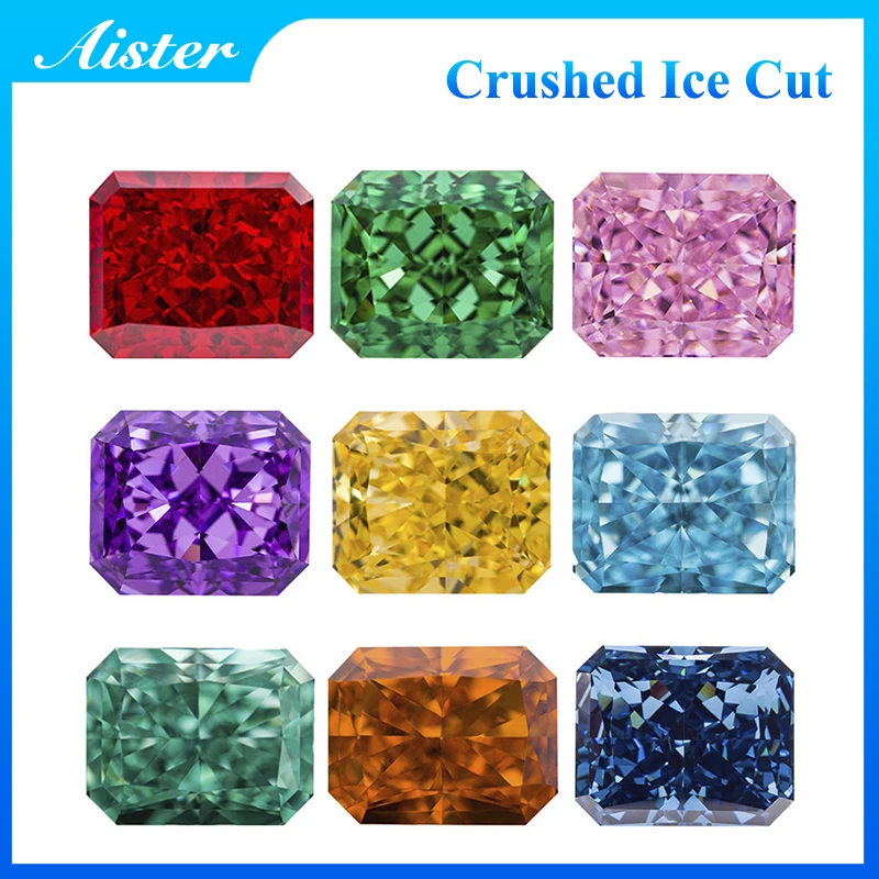 Top-Colors-Radiant-Crushed-Ice-Cut-High-Carbon-Diamond-Cubic-Zirconia ...