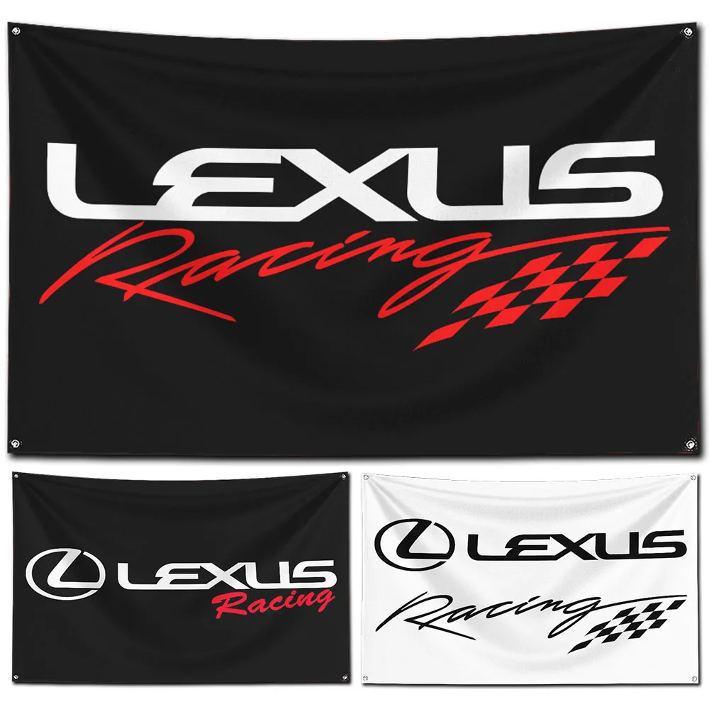 3x5-Ft-LEXUS-Racing-Flag-Polyester-Digital-Printing-Banner-for-Garage ...