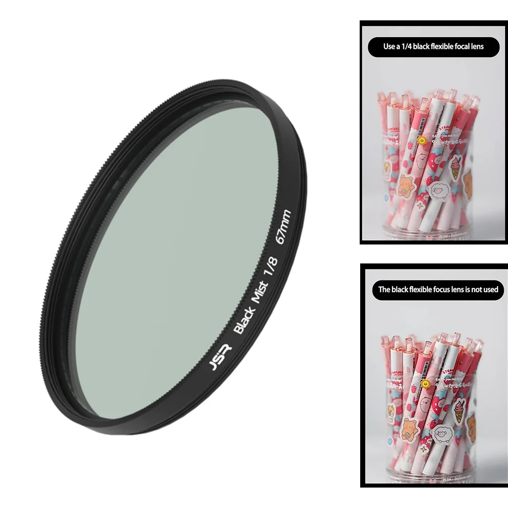 Camera-Lens-Pro-Black-Mist-1-4-1-8-Filter-Soft-Focus-Slim-Waterproof ...