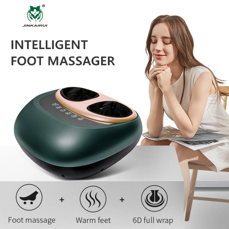 Upgrade Automatic Electric Foot Massager Machine Vibrator Infrared ...