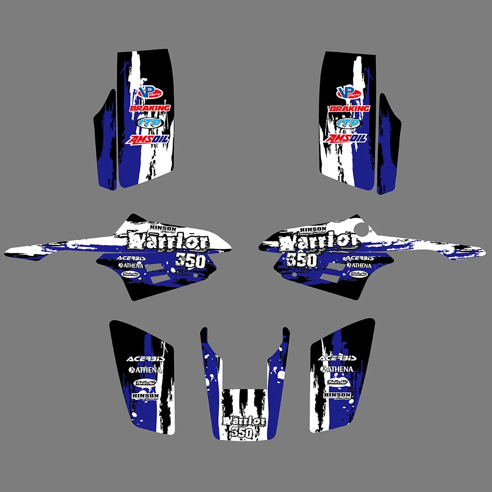 New Style Motorcycle Sticker for Yamaha Warrior 350 ATV All Years ...
