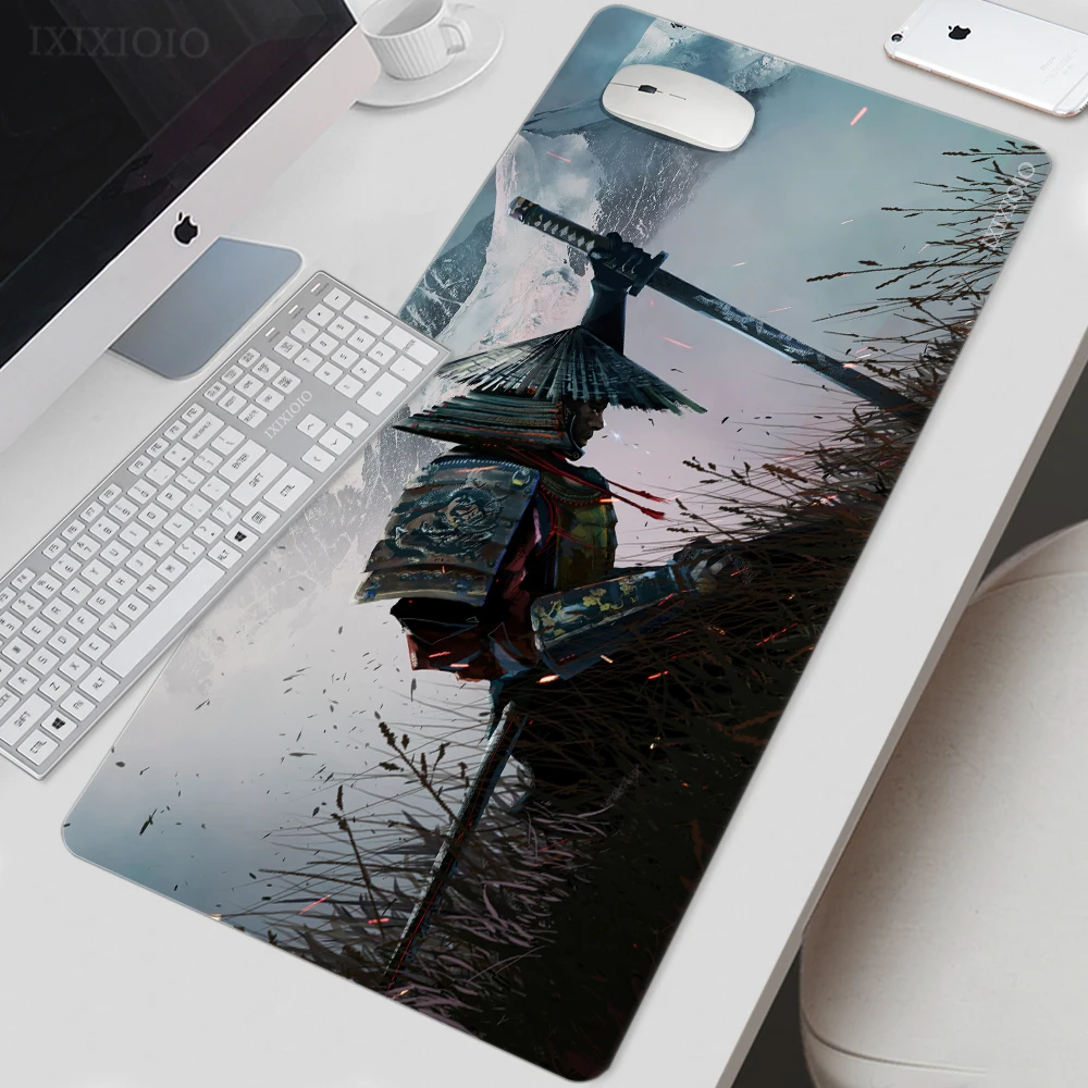 Mouse-Pad-Gamer-Japanese-Samurai-XL-Computer-Mousepad-XXL-Mechanical ...
