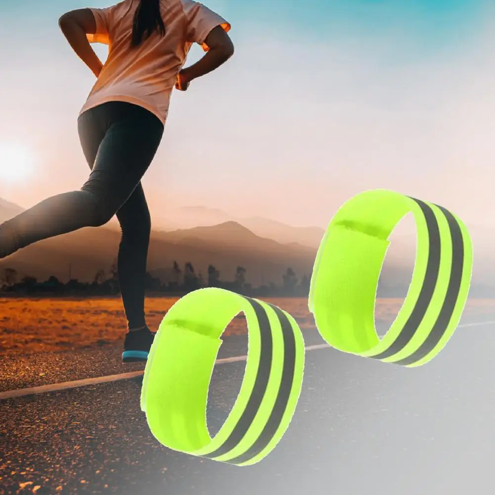 Arm-Warmers-2Pcs-Self-Adhesive-Reflective-Bands-Magic-Stickers-Fastener ...