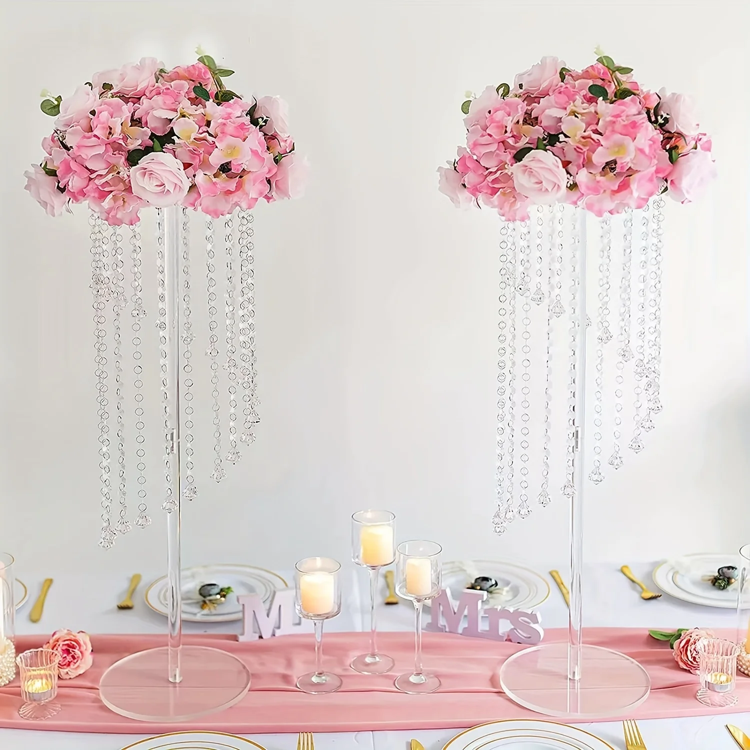 5-10pcs-Table-Centerpiece-for-Wedding-Events-Decoration-Clear-Acrylic ...