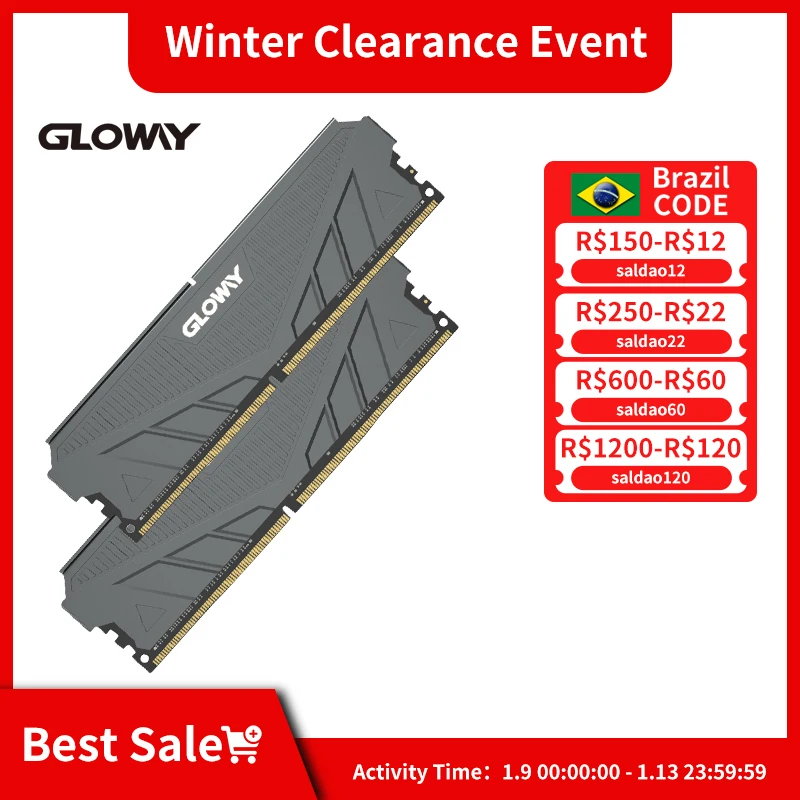 Gloway G1 series DDR4 8GB 3000mhz 3200MHZ 8GB 16GB 1.35V Desktop ...