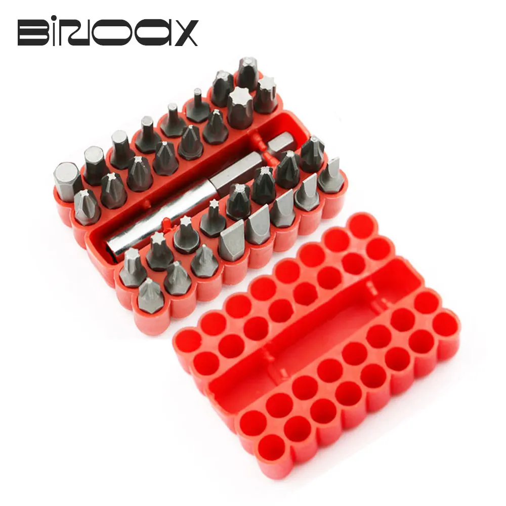 33Pcs Solid Screwdriver Bit Set Smooth High Hardness Electric Bit Set ...