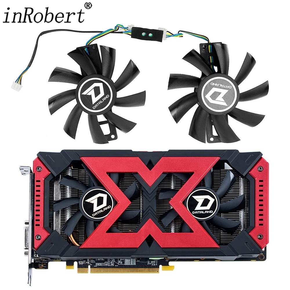 New-87mm-GA92B2U-RX570-RX580-X-Seri-GPU-Cooler-Cooling-Fan-For-DATALAND ...