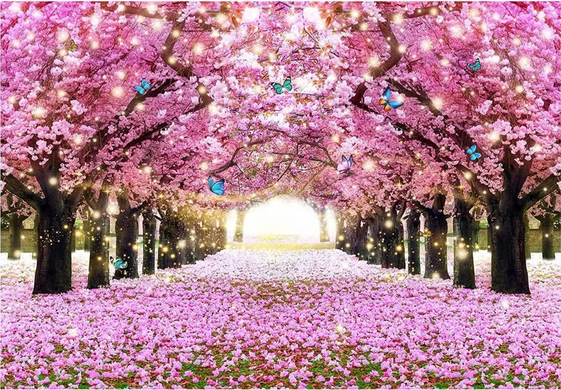 Glitter Cherries Background