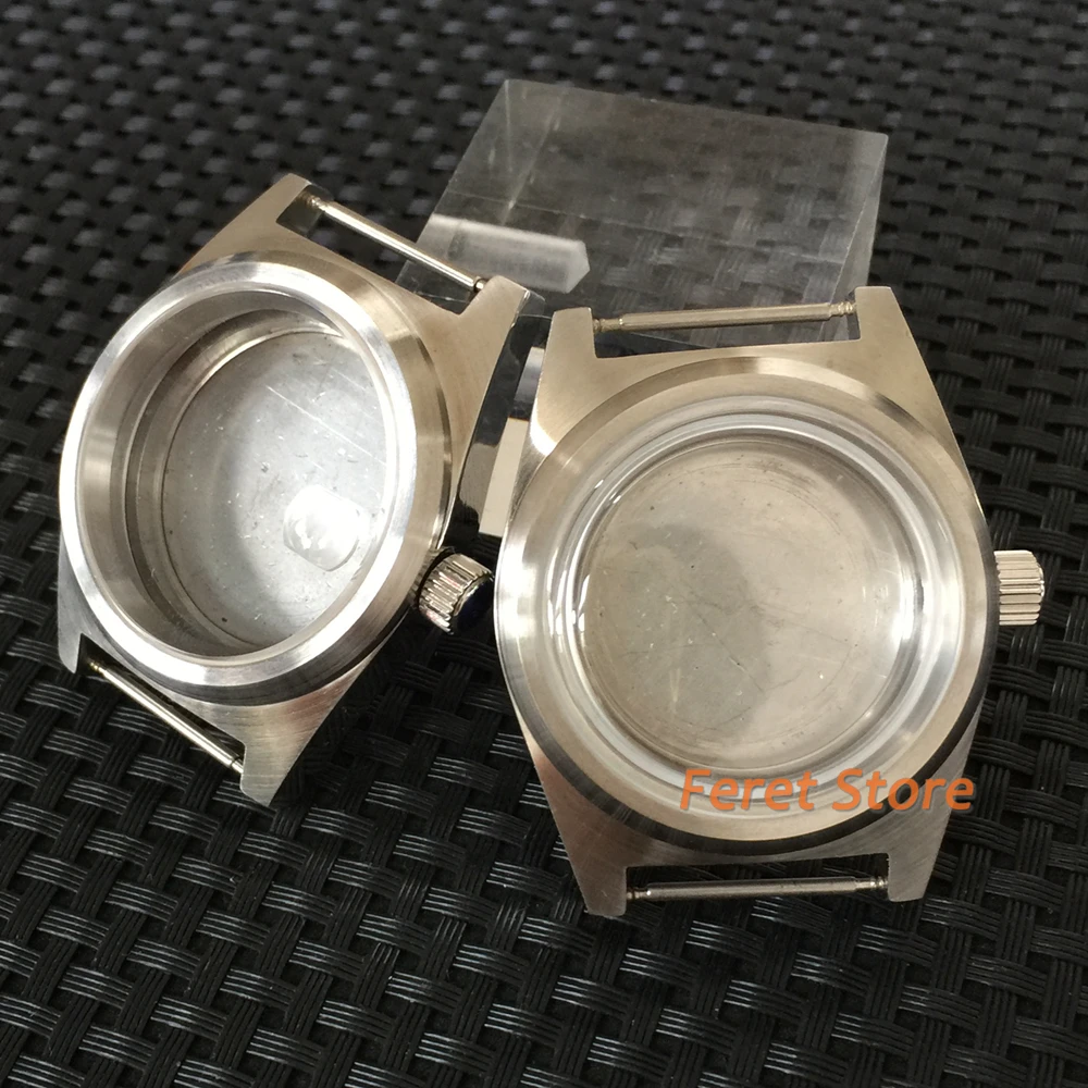 BLIGER-Case-new-38mm-dome-glass-flat-sapphire-glass-fits-the-NH35 ...