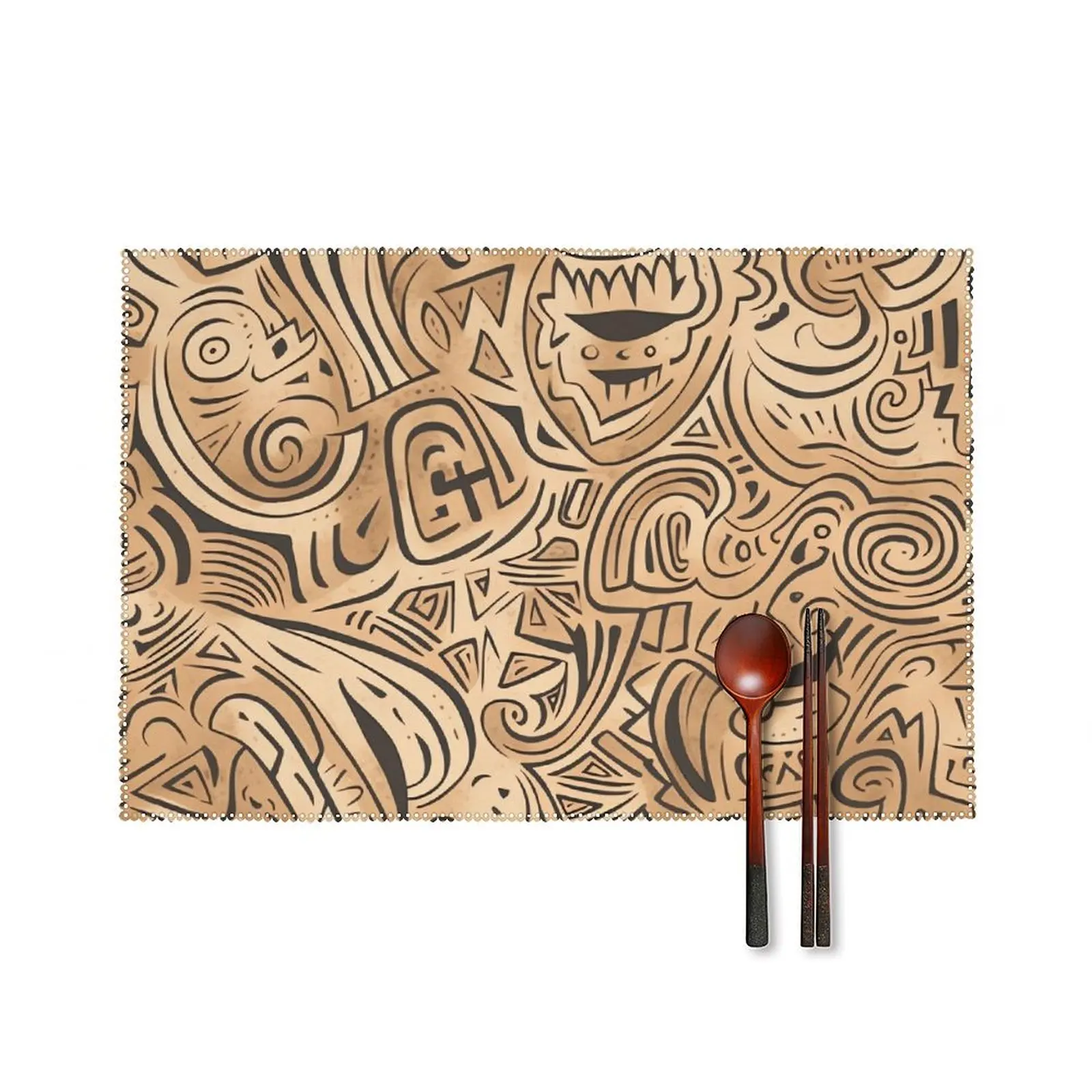 6PCS-Place-Mats-Set-Heat-Resistant-Placemats-for-Dining-Table-Washable ...