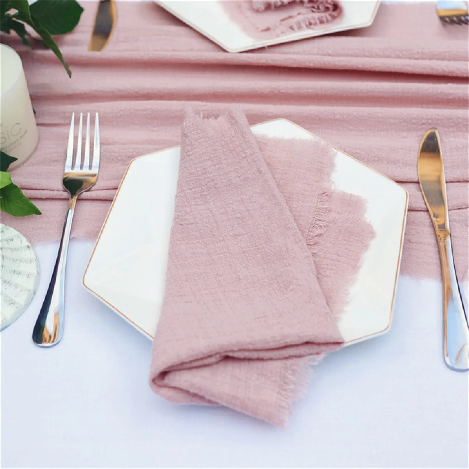 10pcs-Cloth-Napkin-Cotton-Table-Accessories-Linen-Towel-Dinner-Cloth ...
