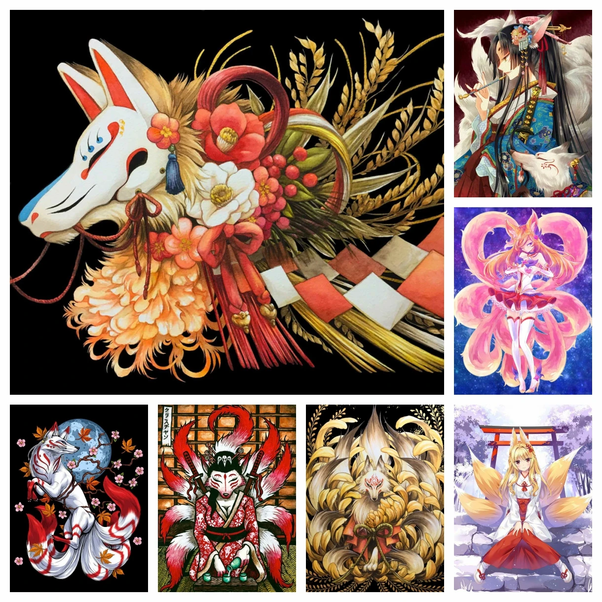 Anime Kitsune Fox