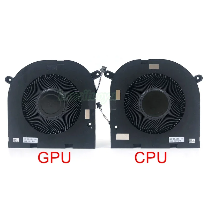 New Laptop CPU GPU Cooling Fan For DELL XPS 17 9700 9710 9720 Precision ...