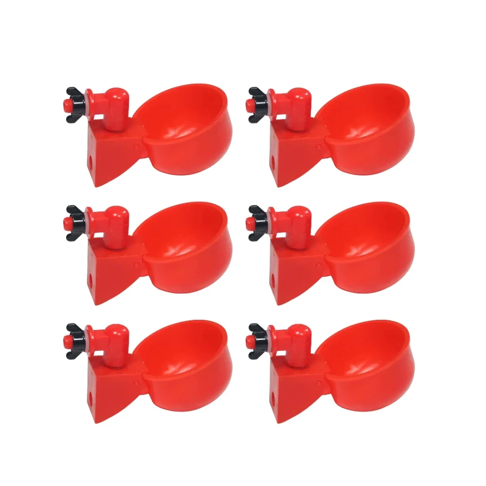 6Pcs-Chicken-Duck-Drinking-Cup-Automatic-Drinker-Chicken-Feeder-Plastic ...
