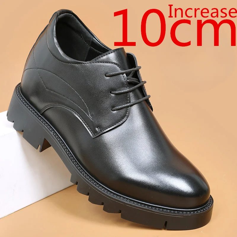 Men-Business-Super-High-Derby-Elevated-Leather-Shoes-Increase-10cm-High ...