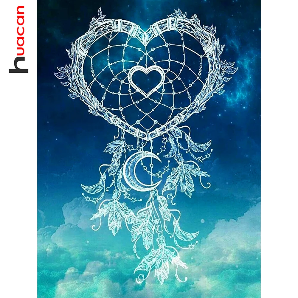 Dream Catcher Embroidery Diamond Painting | Dreamcatcher Diamond ...